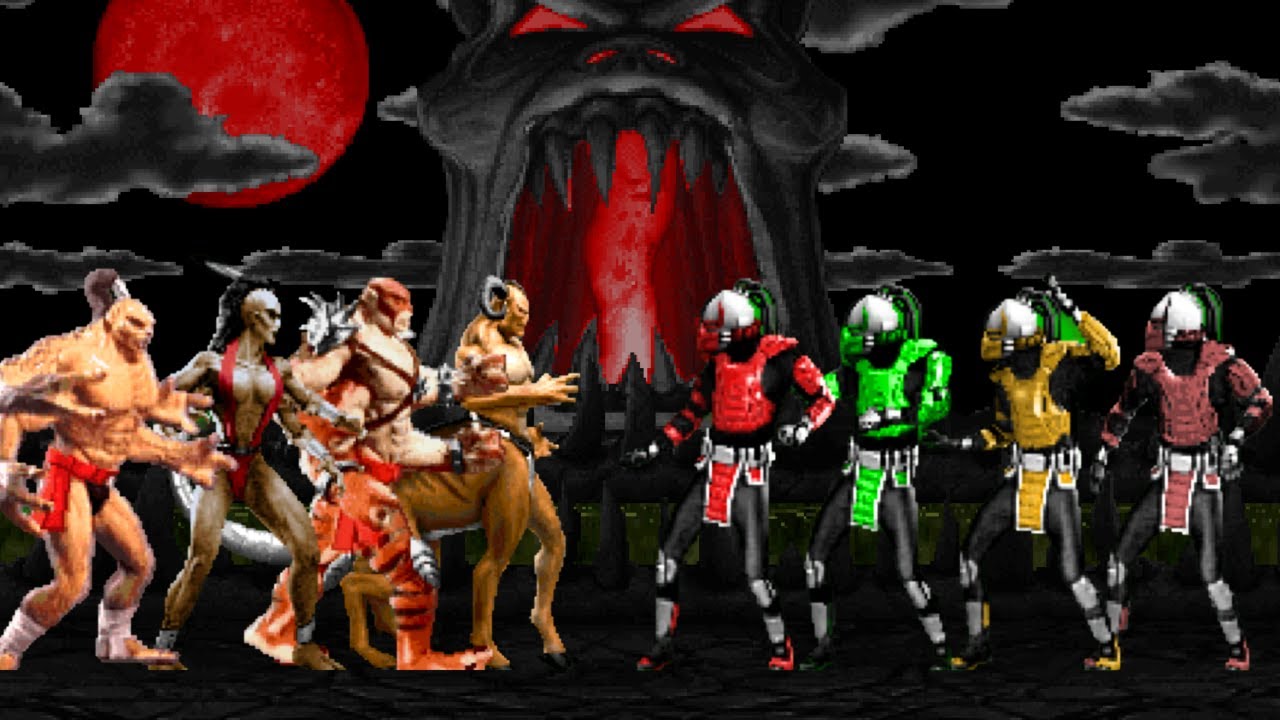 🎮 Mortal Kombat 🔥 Sheeva Team vs Cyber Sektor Team ☣️ Epic Fight - YouTube