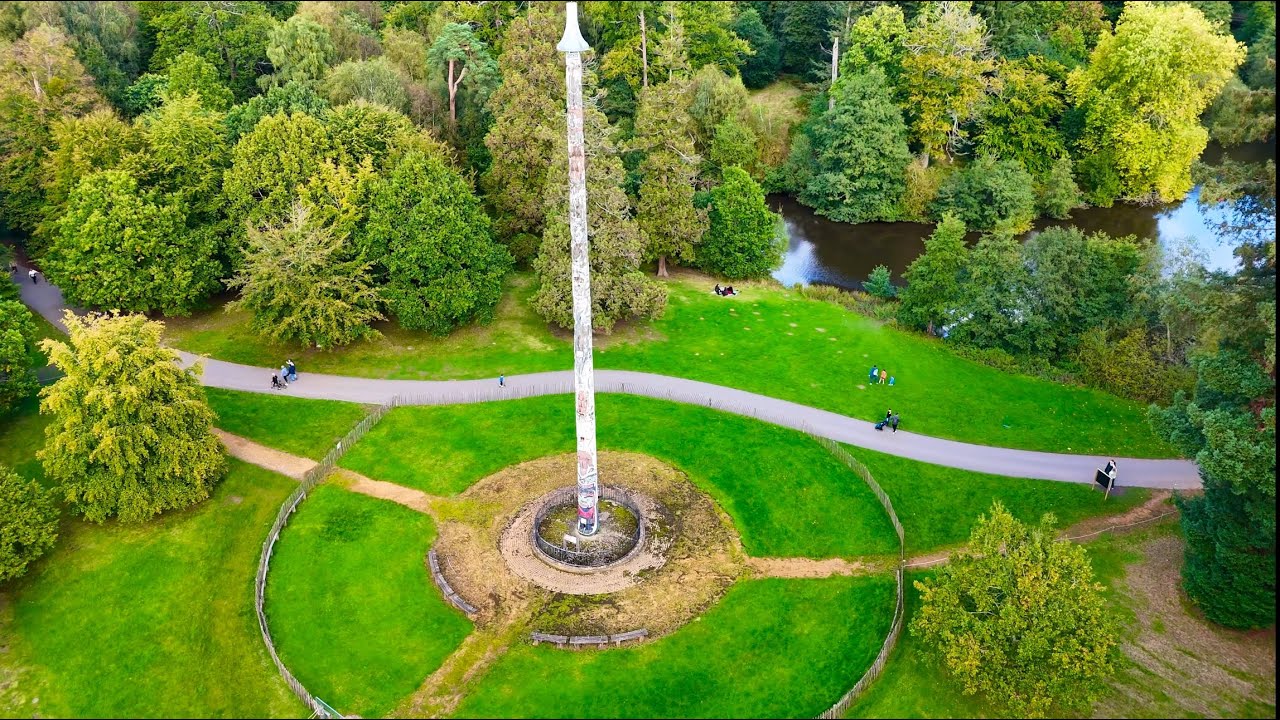 The Totem Pole - A Bird’s Eye View of Windsor Great Park, England # ...