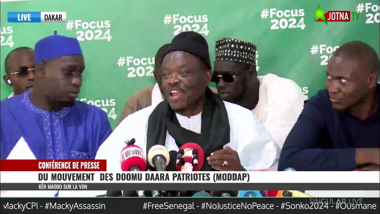 Conférence De Presse Du Mouvement Des Doomu Daara Patriotes Moddap