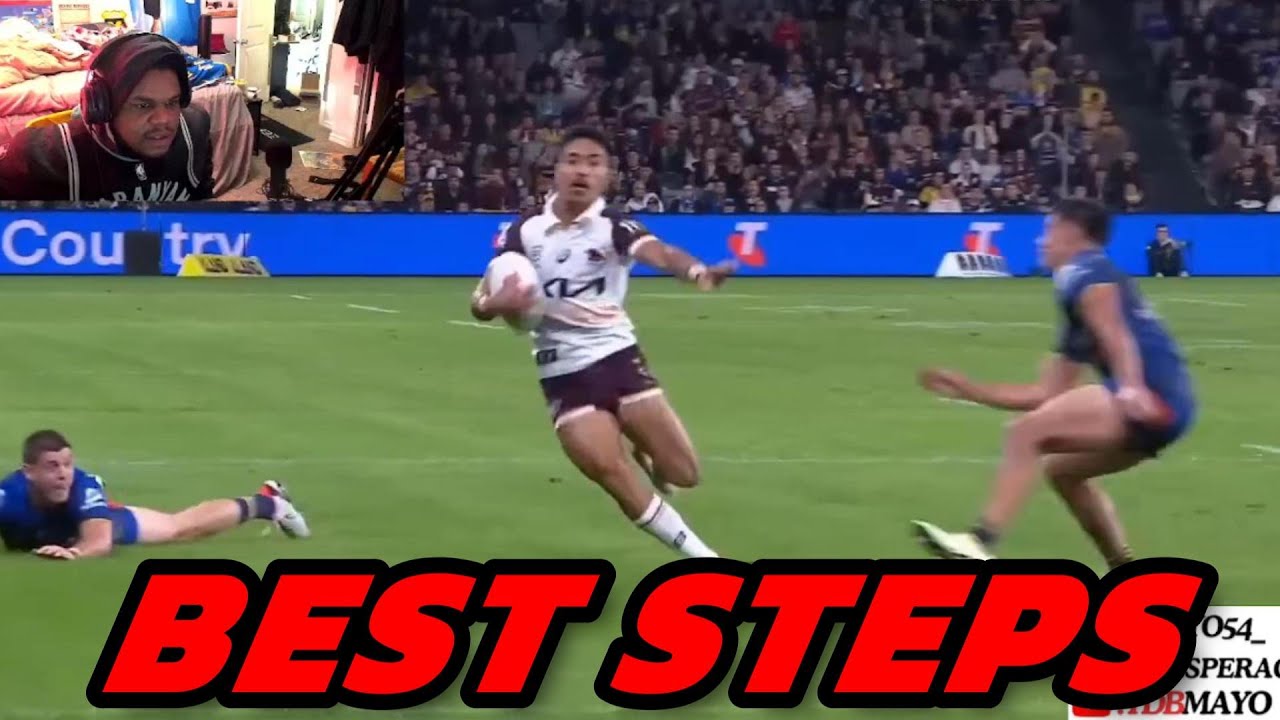 Best Steps In Rugby League 2024 (Reaction) - YouTube