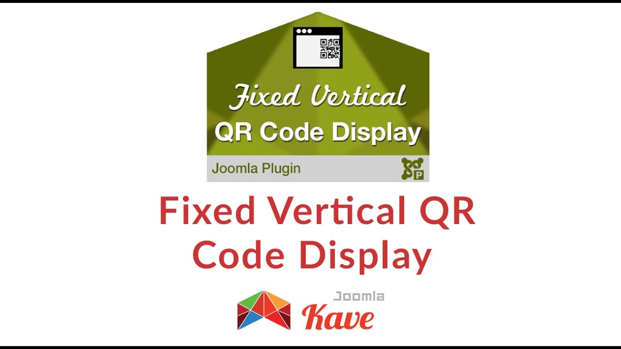 Fixed Vertical QR Code Display - Joomla Plugin by JoomlaKave - YouTube