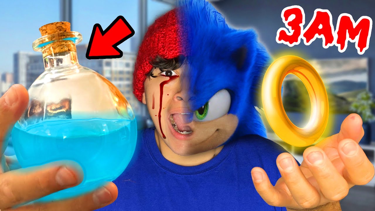 (SCARY) ORDERING SONIC.EXE POTION FROM THE DARK WEB AT 3AM!! SONIC THE ...