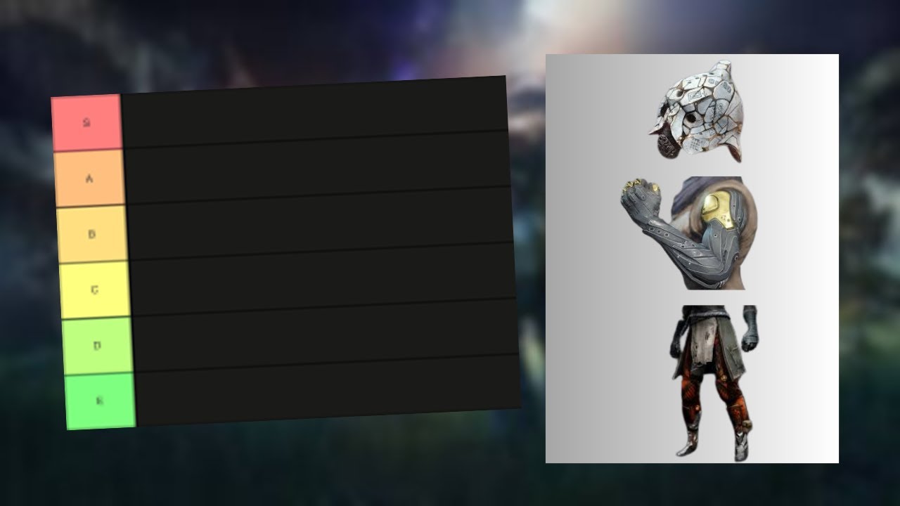 The Official Destiny 2 Support Armor Tier List - YouTube