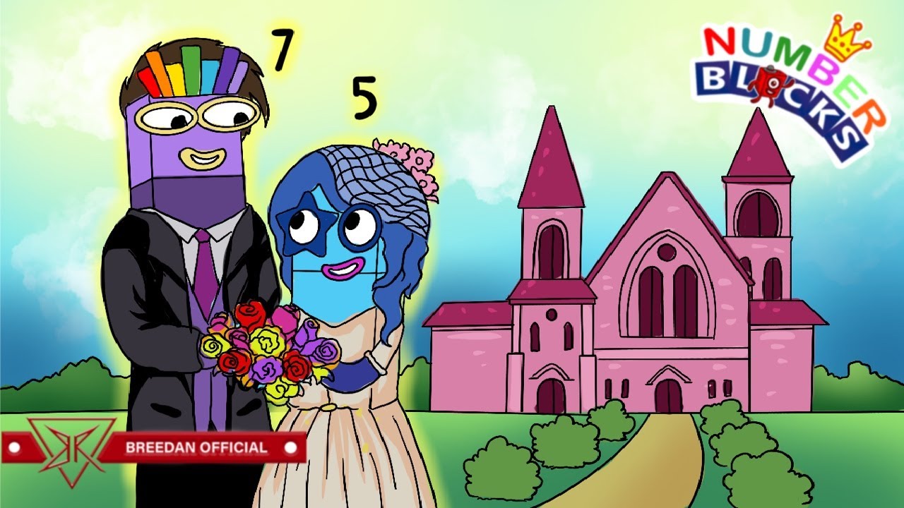 Numberblocks 7 Get Married Numberblocks 5 About Time As a Fanmade - YouTube