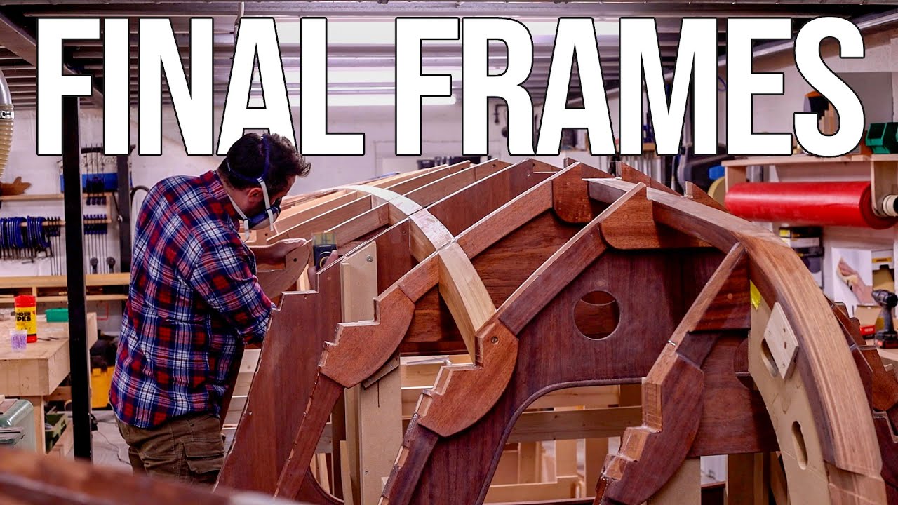Installing The Final Boat Frames and Starting The Long Parts | Building ...