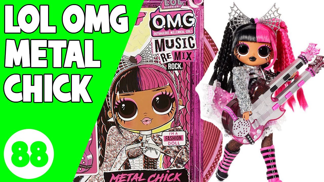 LOL OMG SURPRISE METAL CHICK | Seria Music Remix Rock | Idealna Mama ...