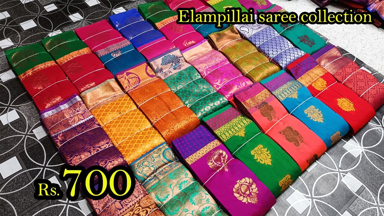 yamini sarees elampillai | diwali offer | Bridal Srees | Elampillai Sarees |Copper Zari | New ...