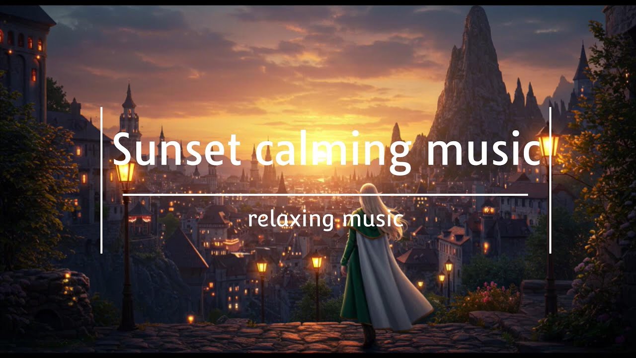 Sunset calming music:music for concentration and focus while studying ...
