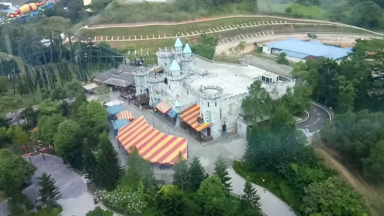 Aerial View of Legoland - YouTube
