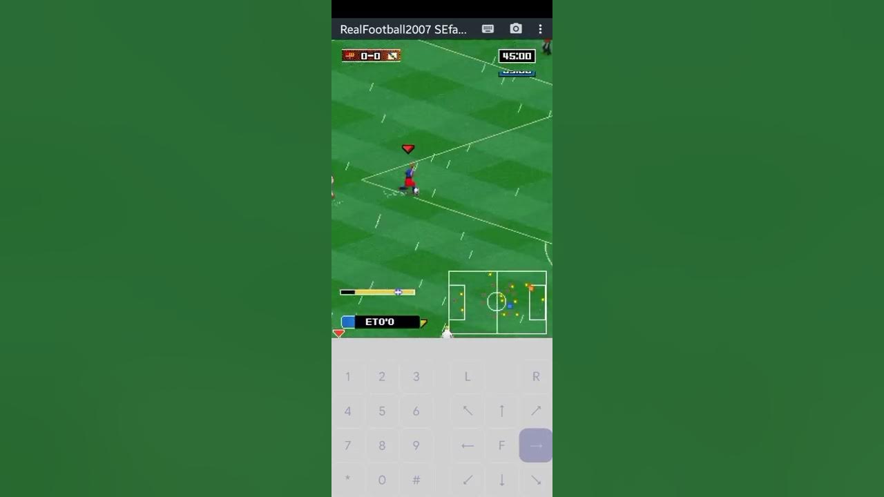 Real Football 2007 (java game) - YouTube