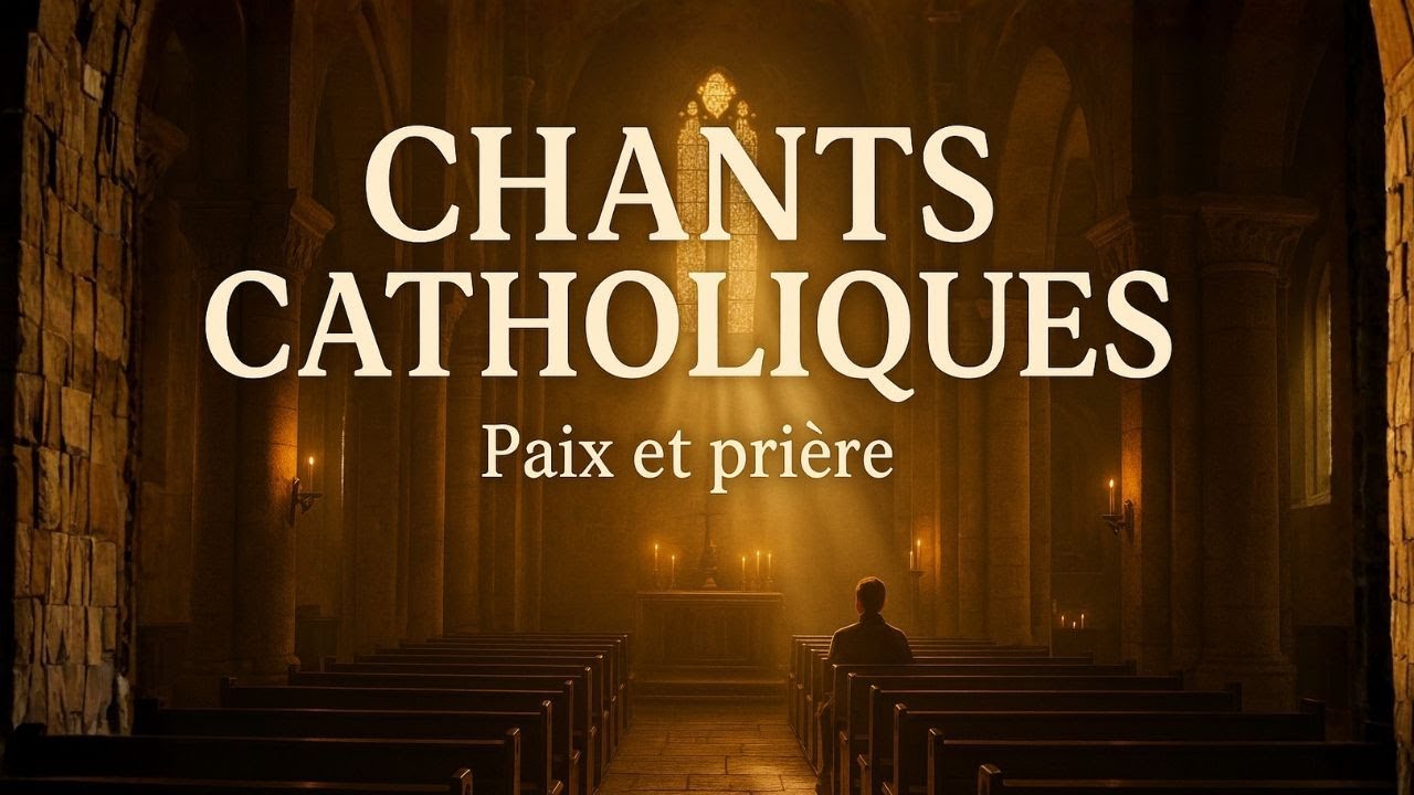 Une collection de chants catholiques apaisants pour la prière, la ...
