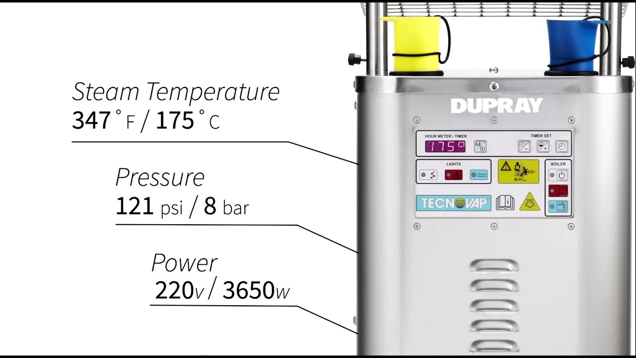 Dupray Steam Box™ Steam Cleaner - YouTube