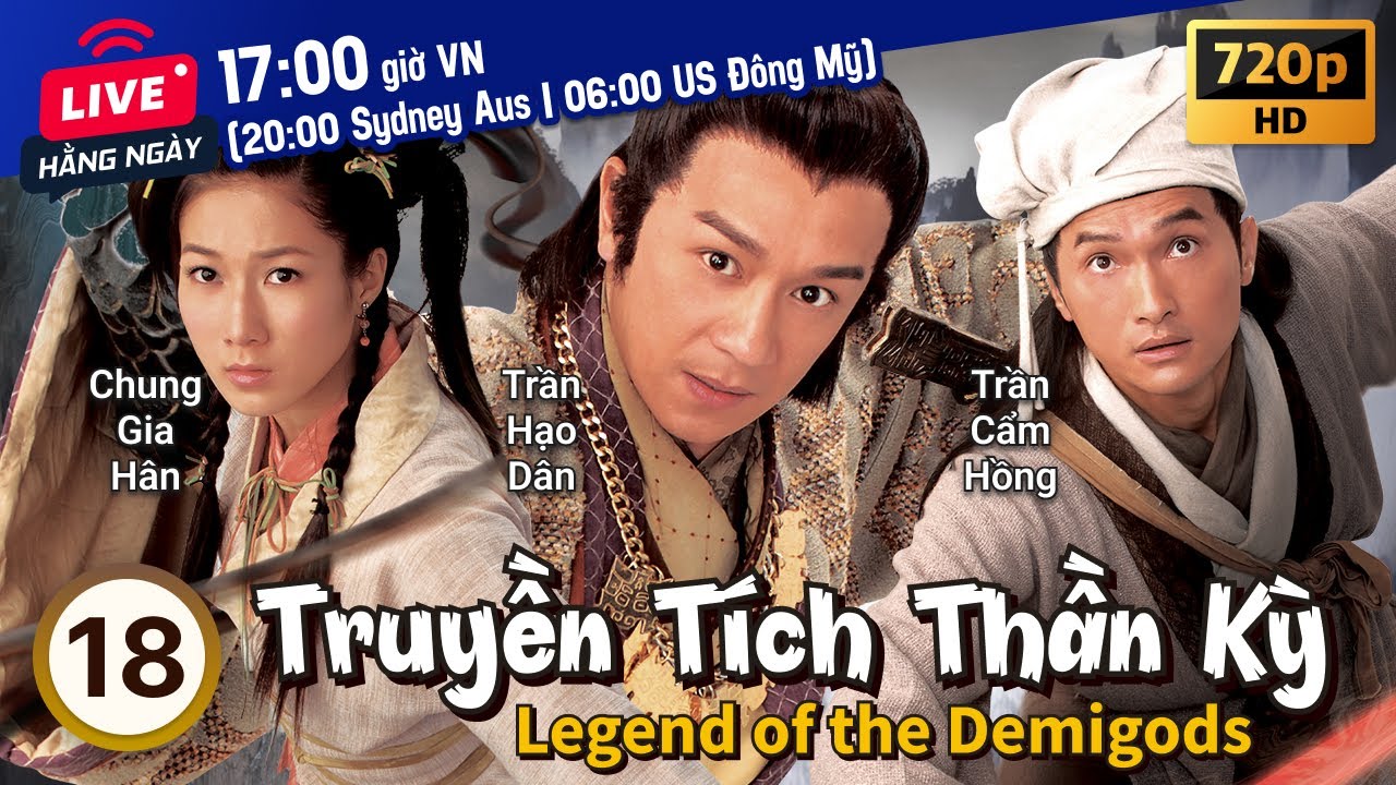 TVB Truyền Tích Thần Kỳ tập 18/22 | Trần Cẩm Hồng, Trần Hạo Dân, Chung Gia Hân | TVB 2008 - YouTube