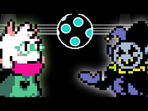 Beating Jevil with only Ralsei in Deltarune - YouTube