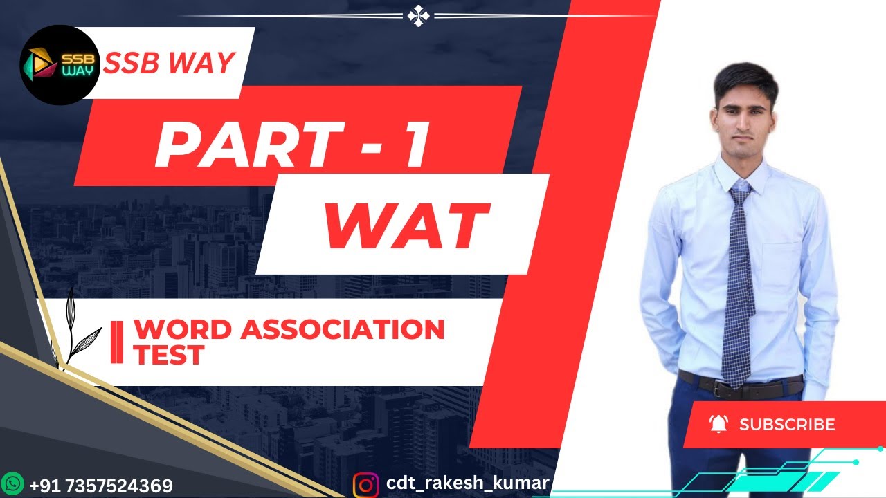 WAT Prectice set-1 ||WAT preparation||WORD ASSOCIATION TEST|| # ...