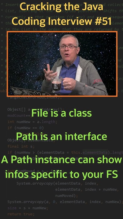 What is the difference between File and Path? - Cracking the Java Coding Interview - YouTube