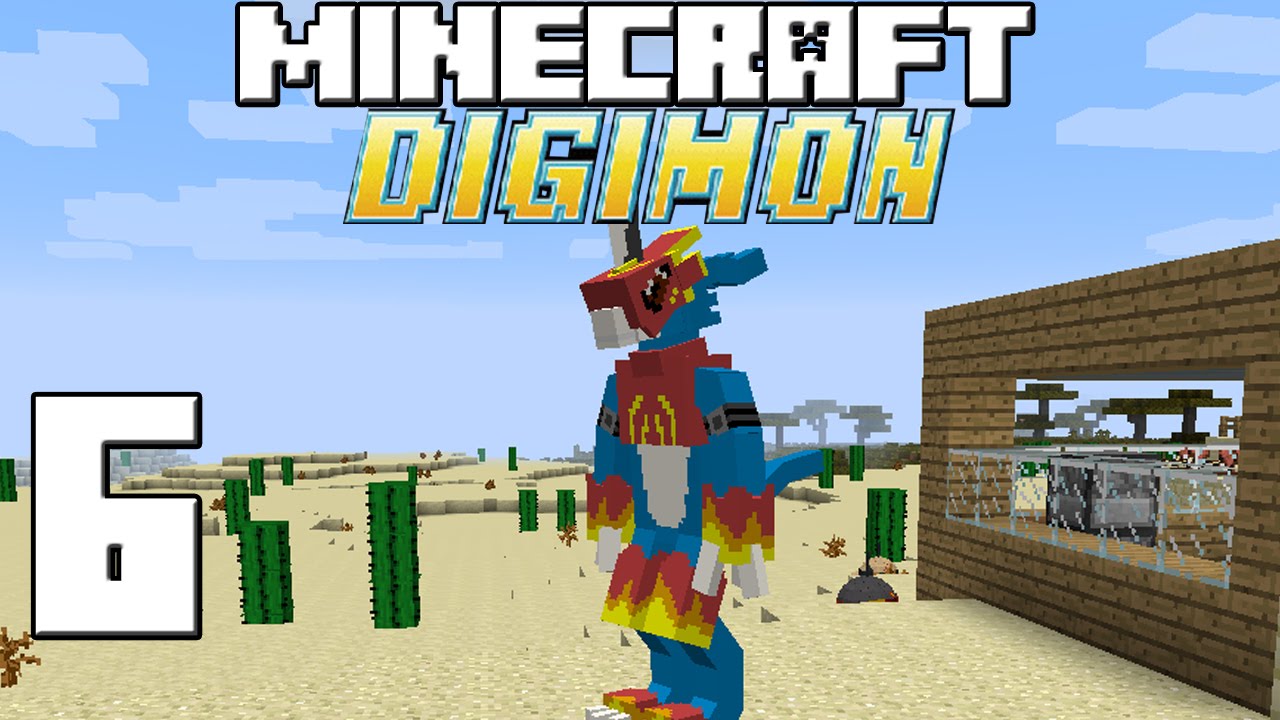 Minecraft Serie DIGIMON! Capitulo 6! - YouTube