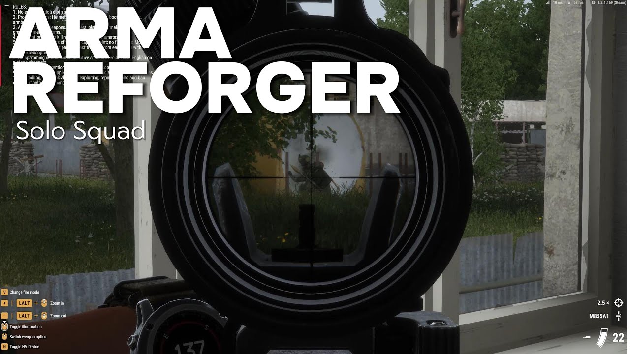 Arma Reforger Solo Squad - YouTube