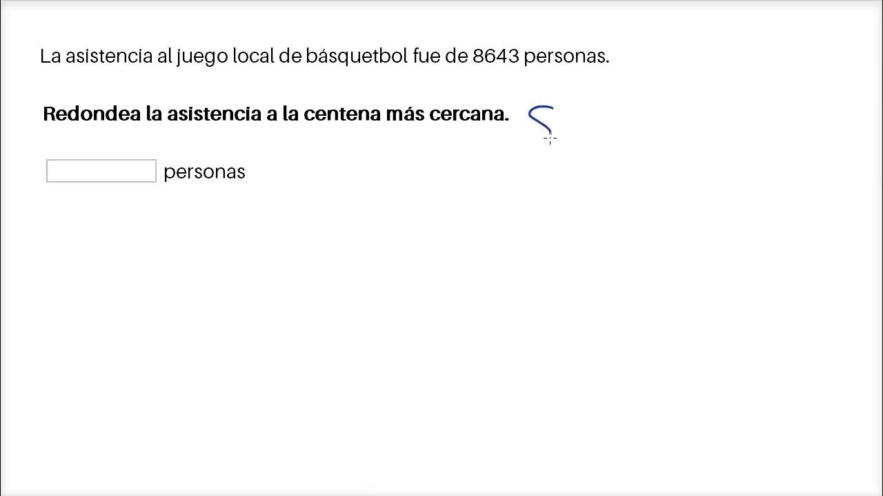 Redondear a la decena, centena y millar más cercano | Khan Academy en ...