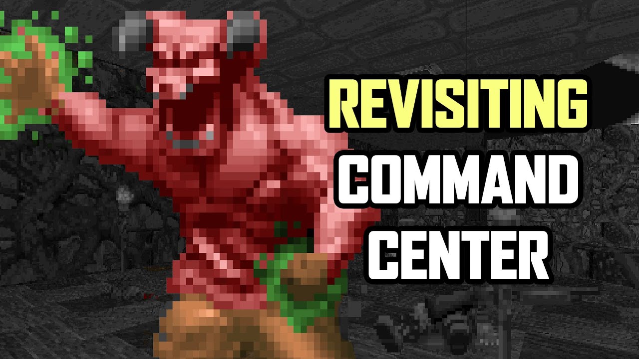 Revisiting Ultimate Doom's Command Center (PS1 & PC) - YouTube