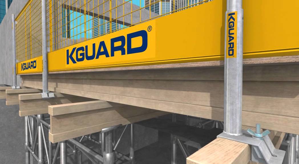 KGUARD® Deck - Edge Protection System For Decked Areas - YouTube