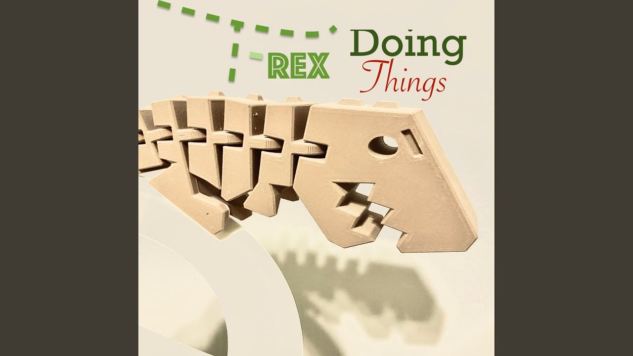 T-Rex Playing Piano - YouTube