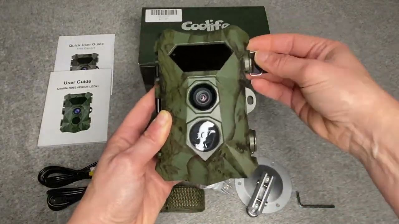 COOLIFE H953 TRAIL CAMERA - YouTube