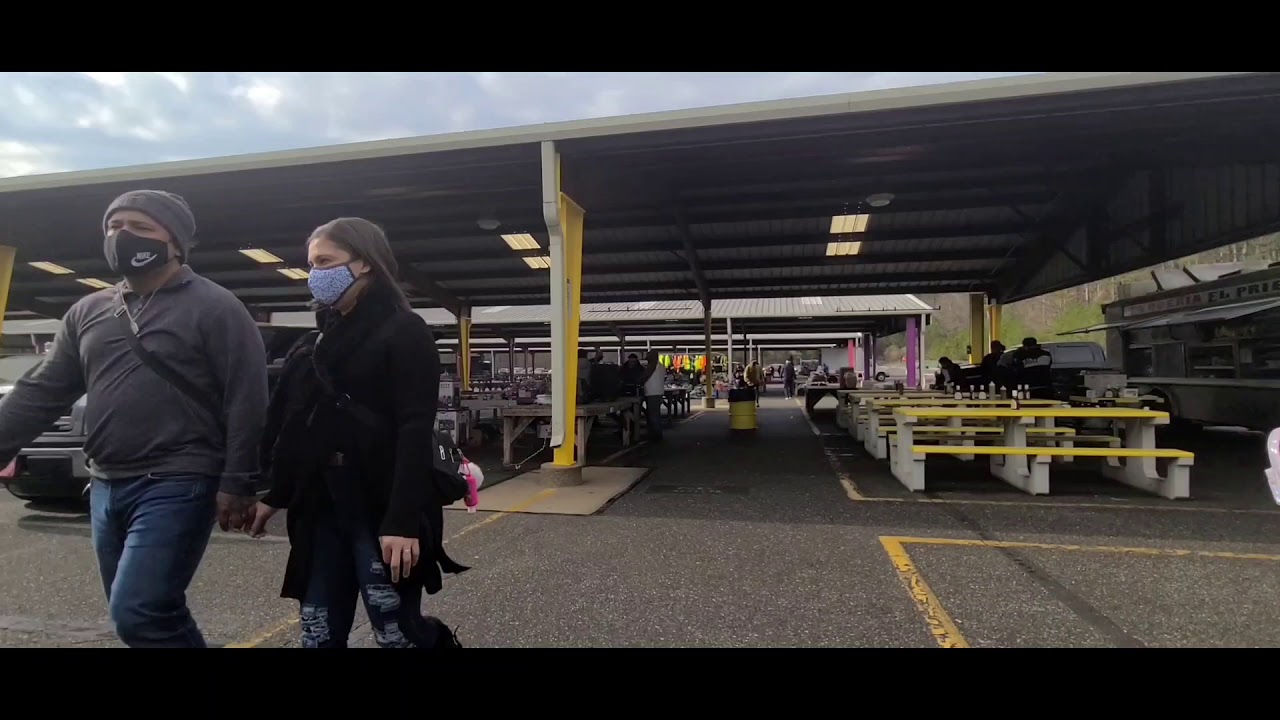 Visiting Vineland Flea Market. Winter 2020. Pulguero, mesas. - YouTube