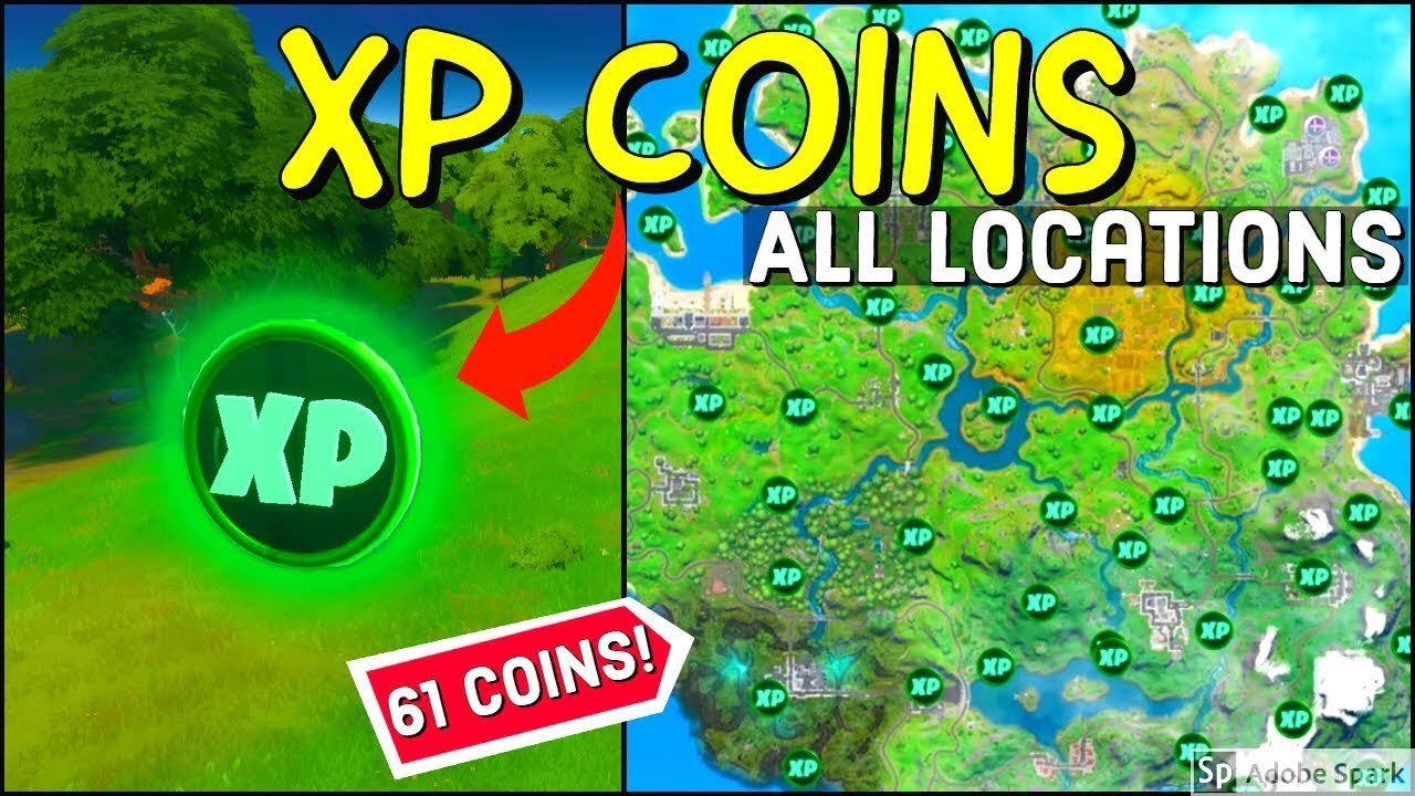 Fortnite Chapter 2 Season 3 (Week 3) || Last Green Xp Coin Location ...