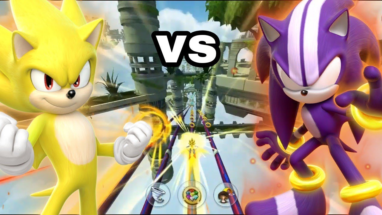Darkspine Sonic Vs Super Sonic