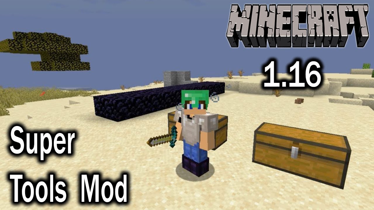 Super Herramientas y Armaduras! - Super Tools Mod - Minecraft 1.16 ...