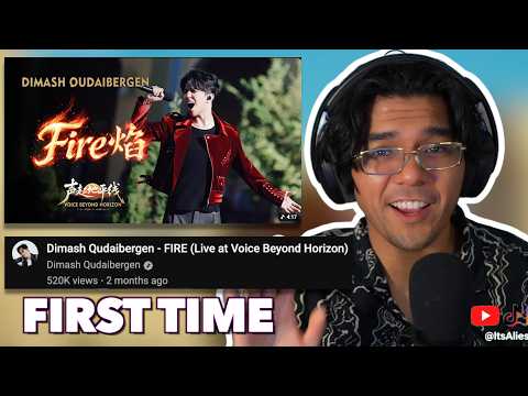 First Time Reacting Dimash Qudaibergen - FIRE (LiveBeyond Horizon) This Is Insane!!