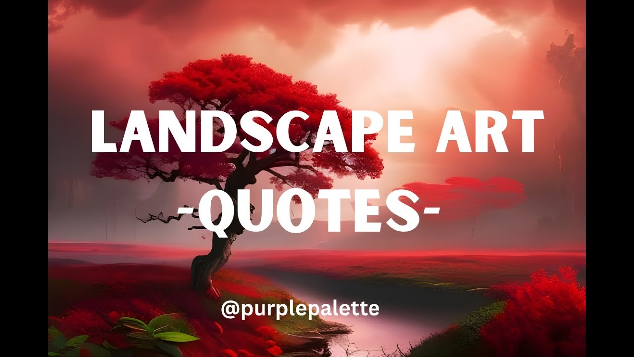 Landscape Art - YouTube