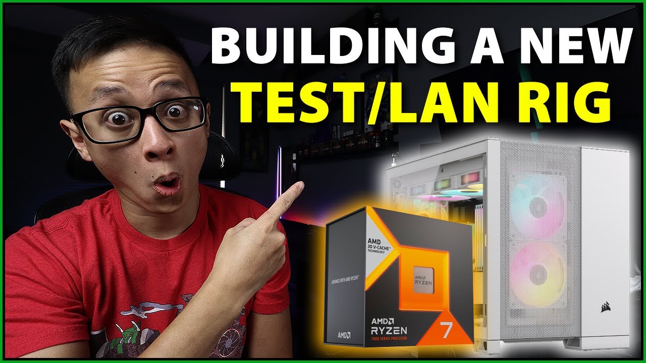 🟢 Building a NEW test bench and LAN rig! - YouTube