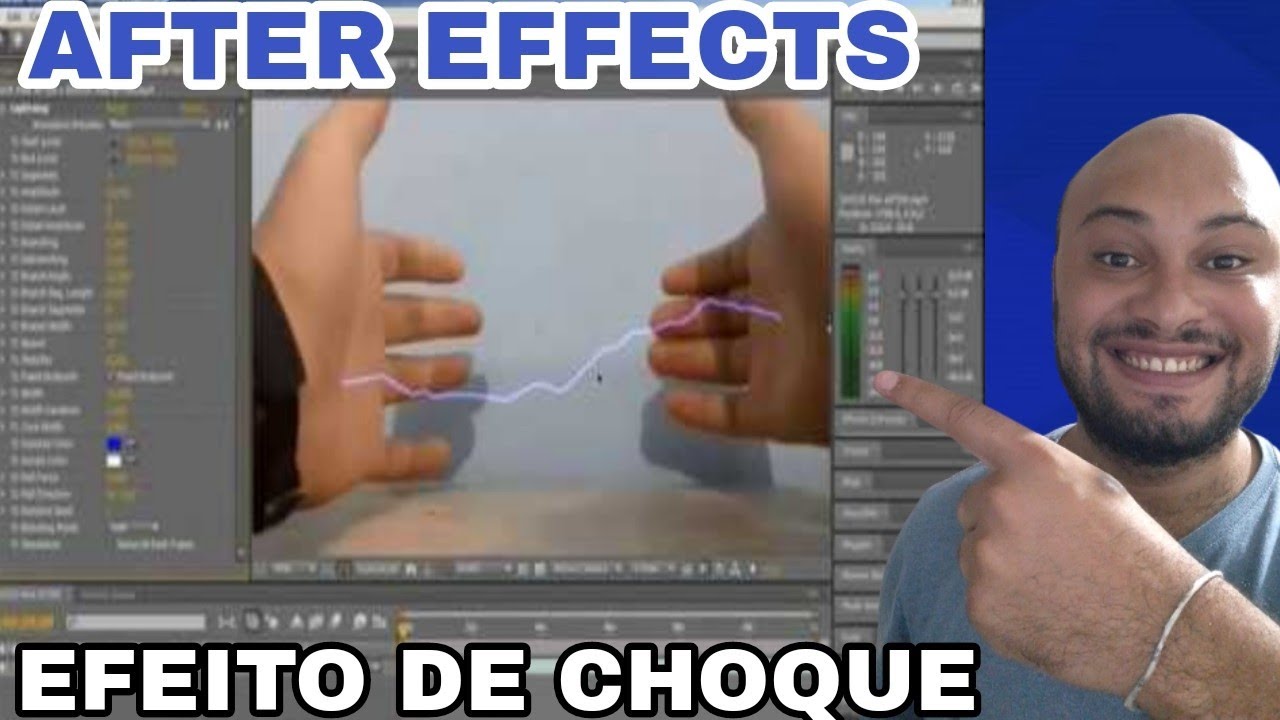ADOBE AFTER EFFECTS CS4 - SAIBA COMO FAZER UM EFEITO DE CHOQUE - YouTube