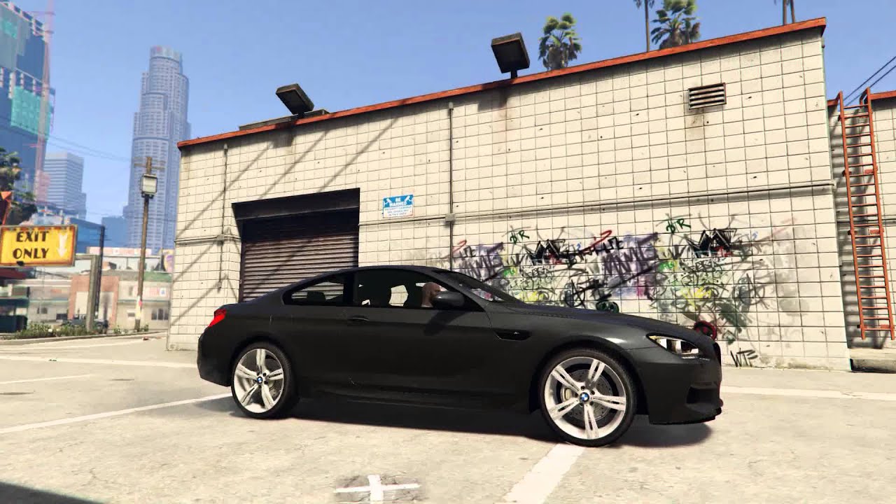 GTA 5 PC MODS - BMW M6 COUPE - YouTube