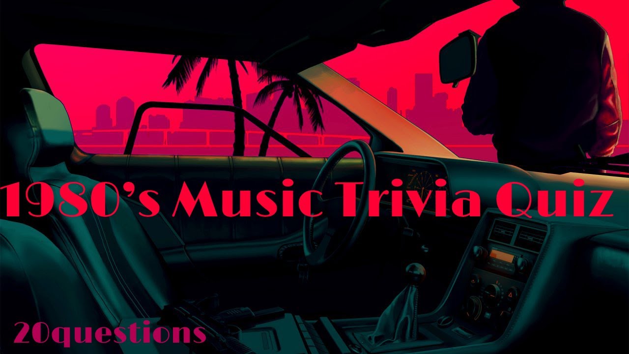 1980's Music Trivia Quiz - 20 Questions - Albums/Artists/Songs - {ROAD ...