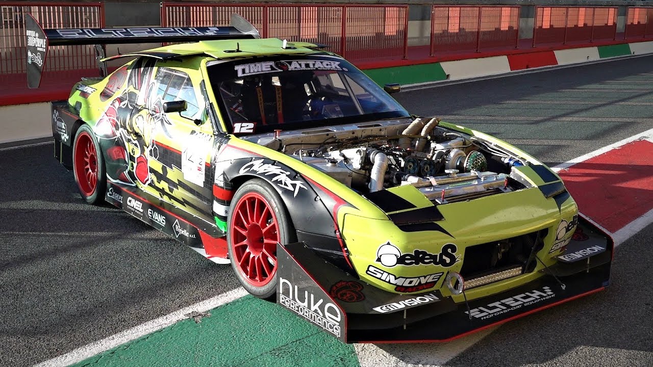 Nissan 180SX Turned Into a Time Attack MONSTER with Sequential Gearbox ...