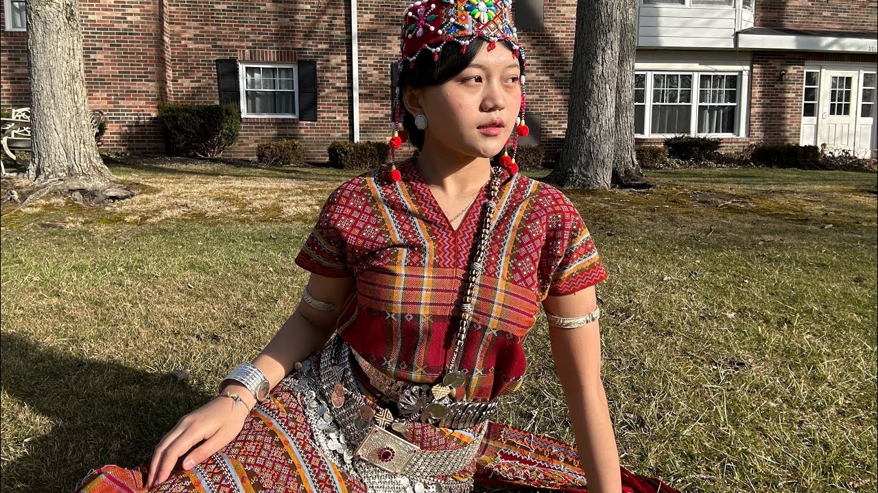 Introducing my Chin Traditional Dress | Lai Thli Hmuh Sak Nak| 75th ...