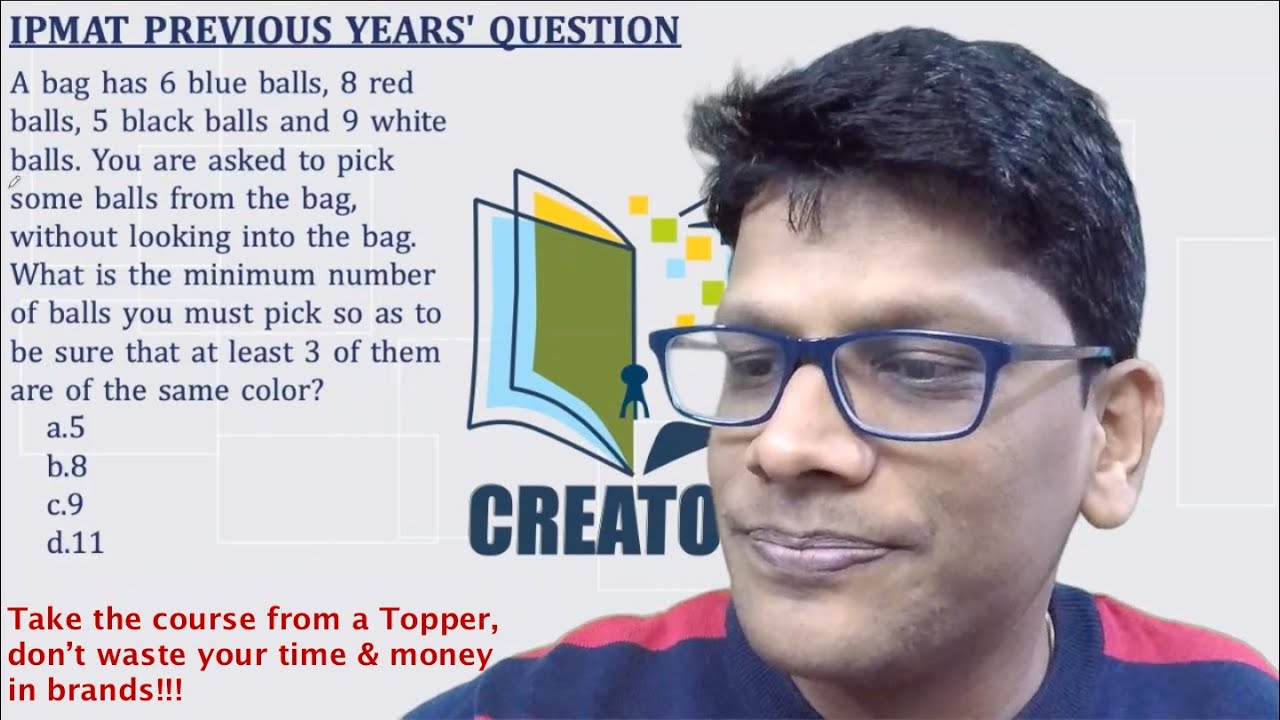 IPMAT Indore's Memory Based Question before 2019 | IPMAT 2022 ...