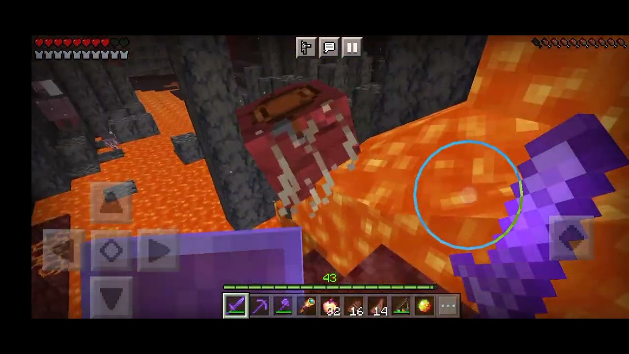 Minecraft- Part 37- Nether 2- Gameplay Walkthrough(android) - YouTube
