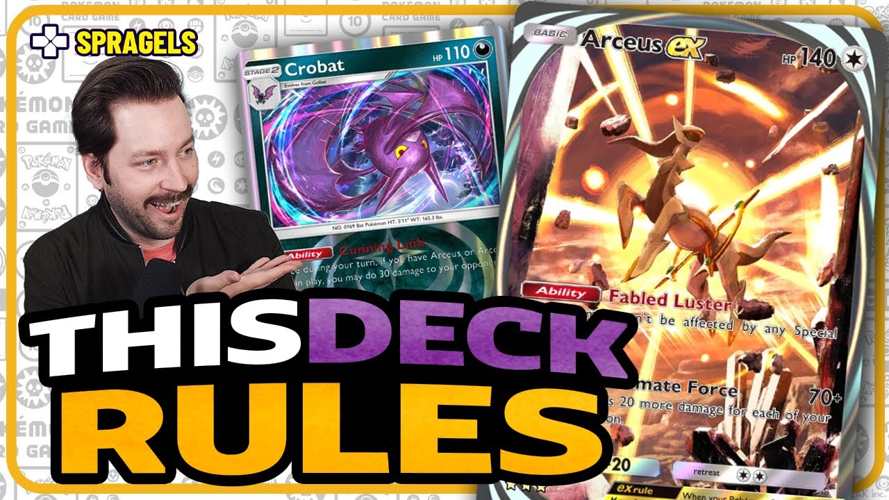 Loving This Crobat Arceus deck COMBO | Pokemon TCG Pocket Triumphant ...