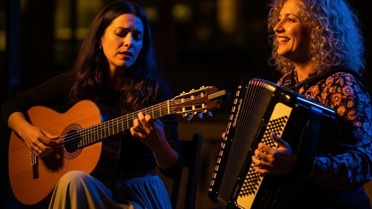 The Most Beautiful Fusion!!! Dreamy Night Harmony Spanish Guitar ...