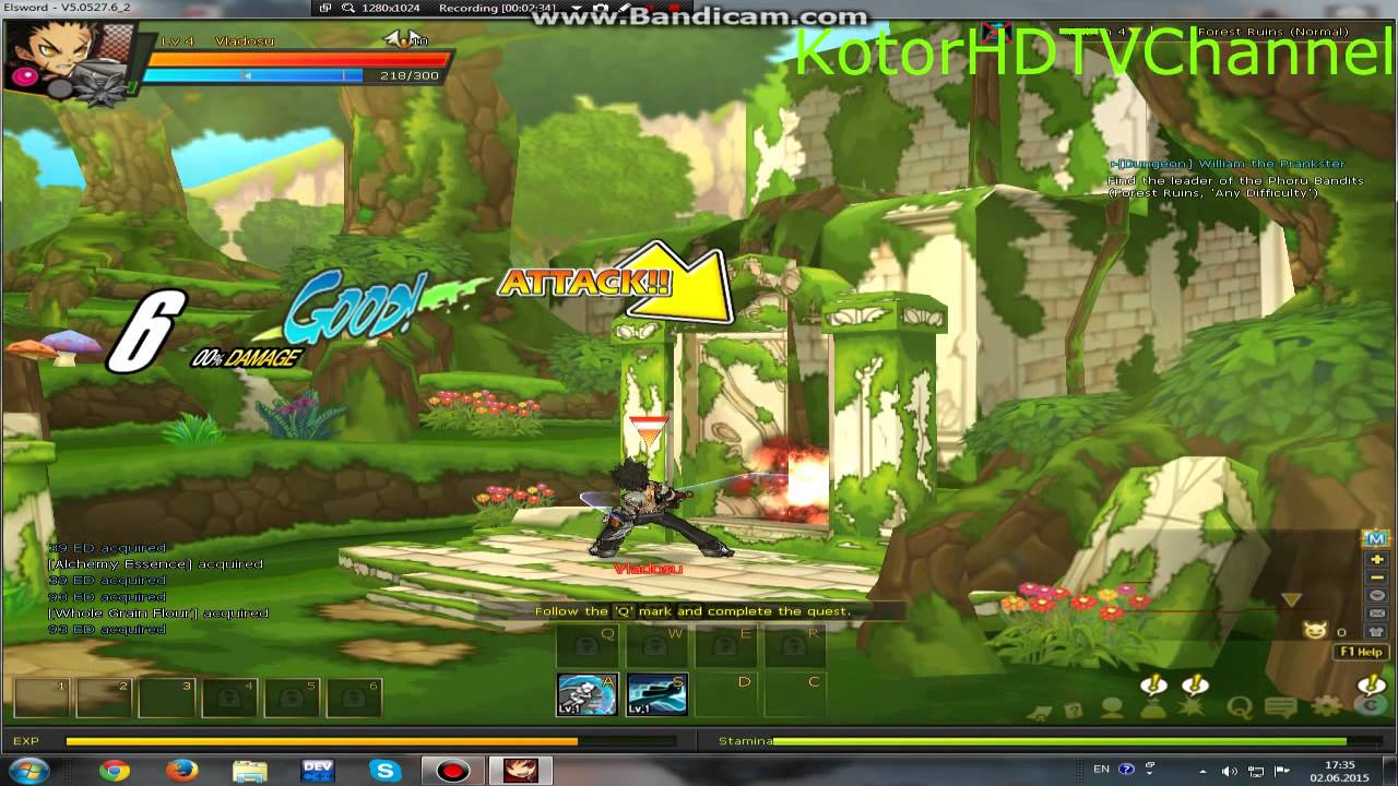 Elsword Gameplay - Dungeon(s) - YouTube