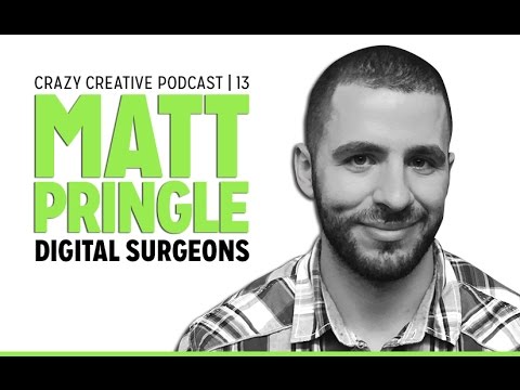 Crazy Creative Podcast 13 Matt Pringle - YouTube