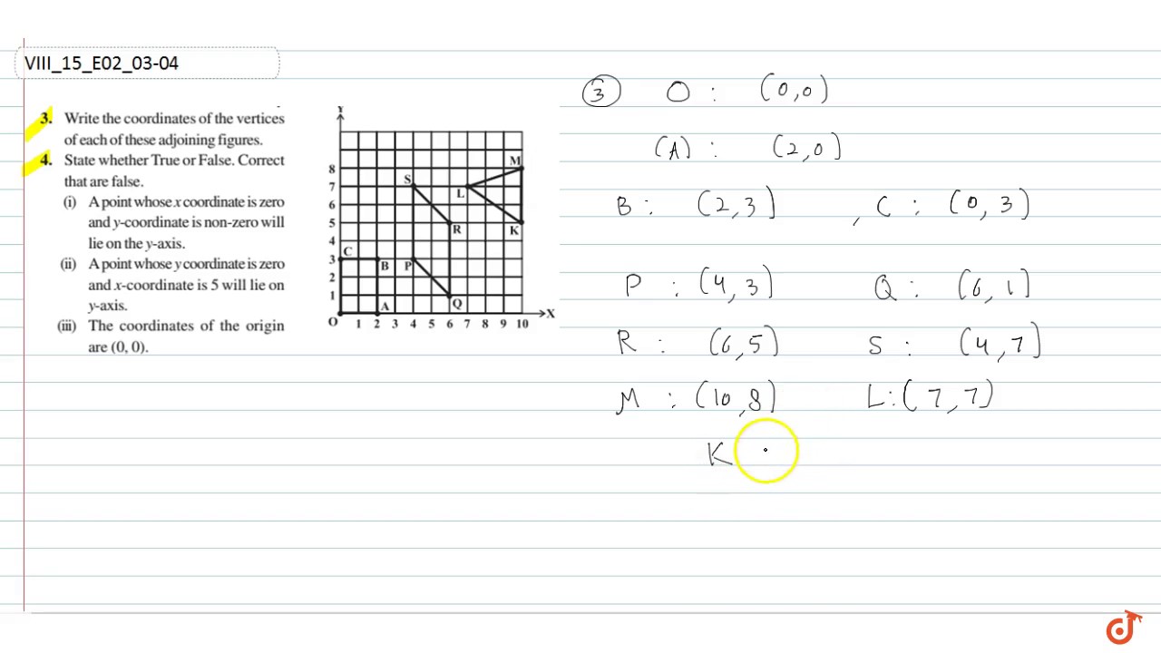 NCERT | Class VIII | INTRODUCTION TO GRAPHS | Exercise 2 | Question No ...