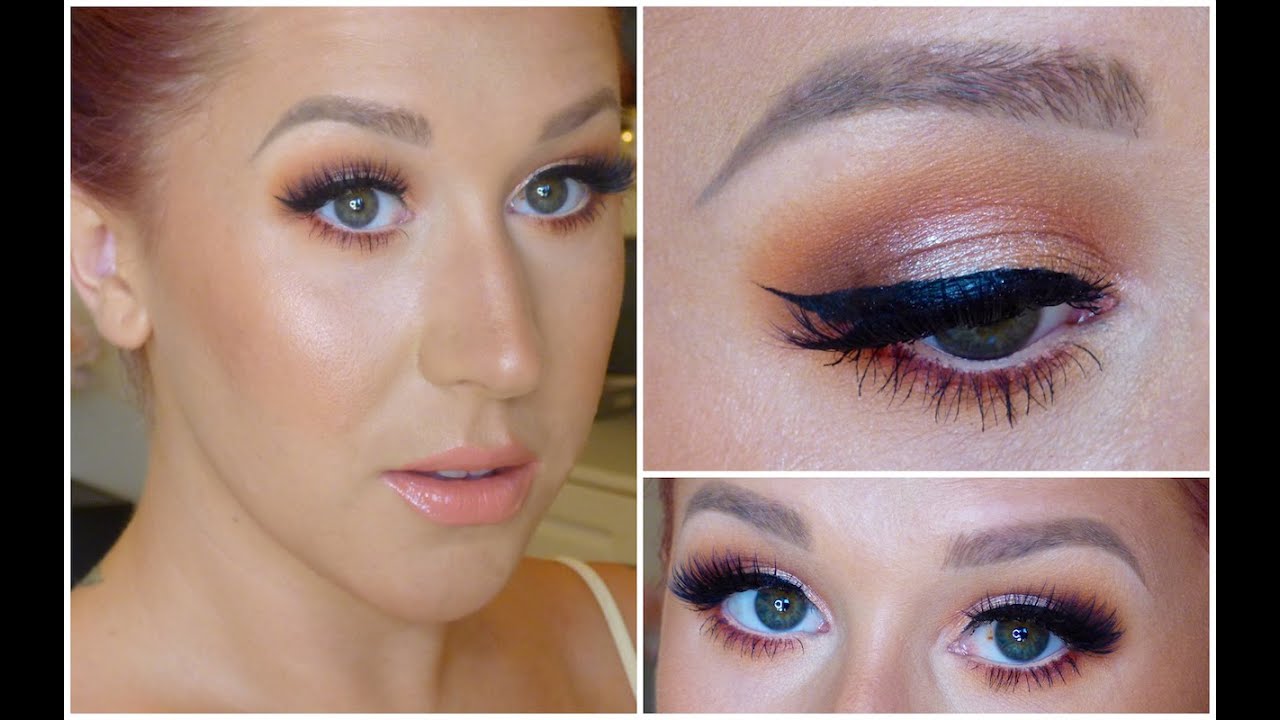 Peachy Keen // Glam & Flirty Makeup Tutorial - YouTube