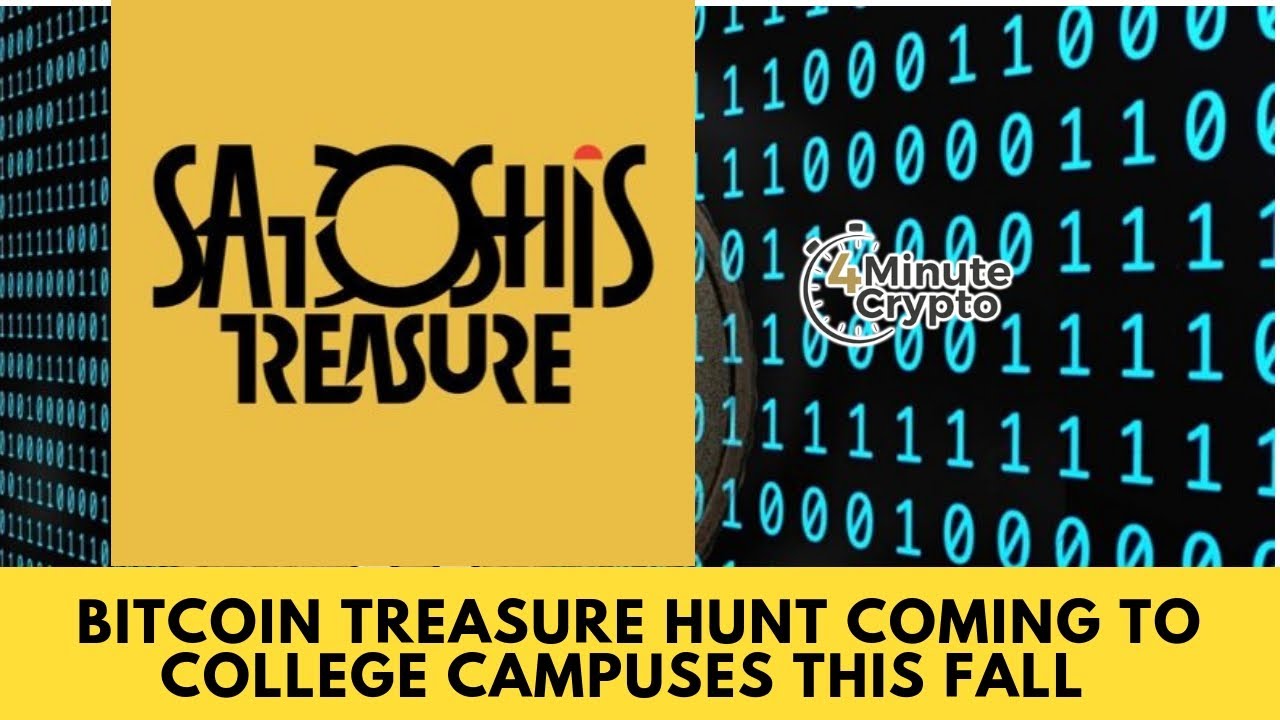 Bitcoin Treasure Hunt Coming to College Campuses This Fall - YouTube