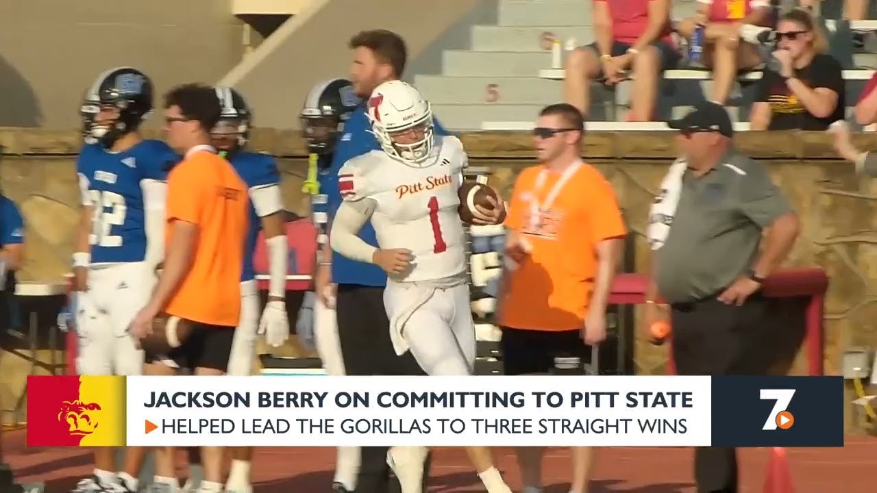 Jackson Berry's commitment to Pitt State - YouTube