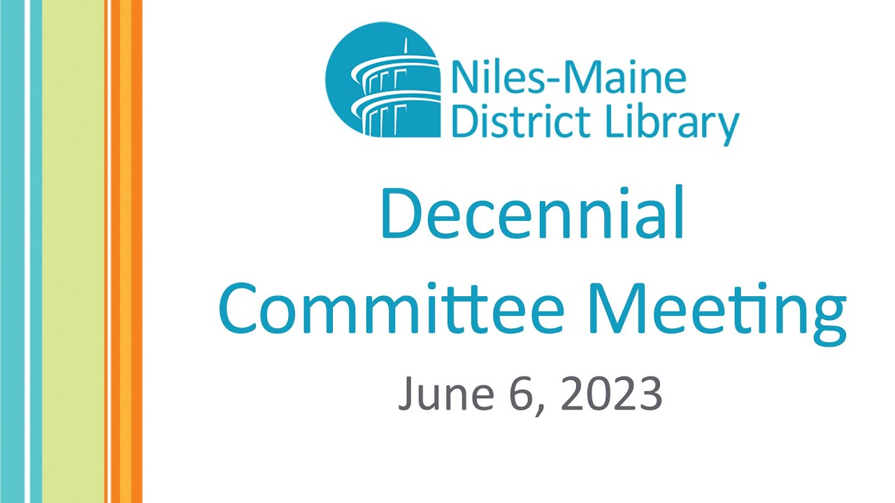 Decennial Committee Meeting - June 6, 2023 - YouTube